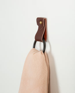 Small Leather Wall Strap | Minimalist Scandinavian Home Decor Accents ...