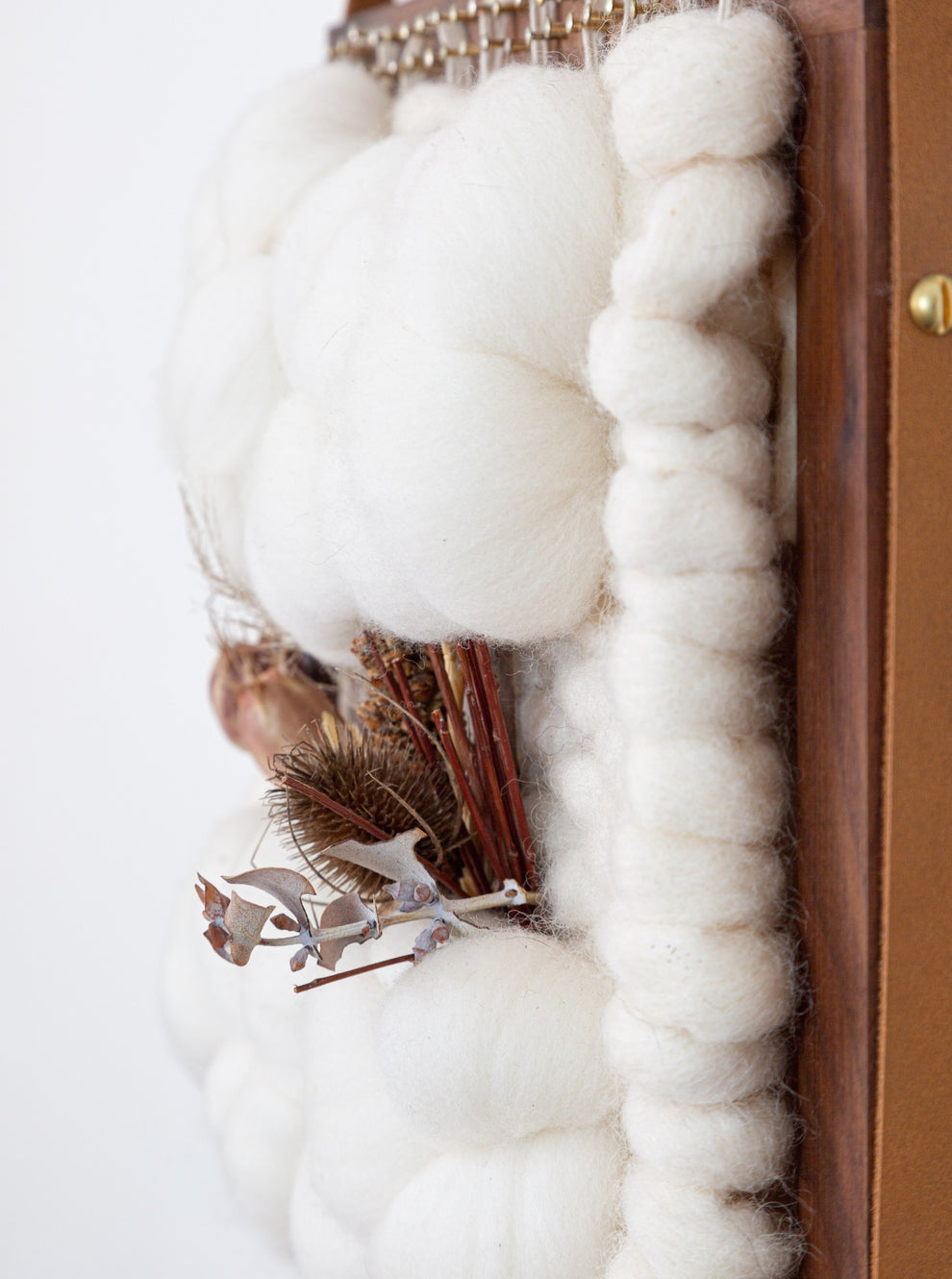 Keyaiira | leather + fiber