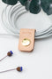 Personalized Small Cord Holder [Round End - Snap Closure] – Keyaiira