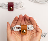 Personalized Small Cord Holder [Round End - Snap Closure] – Keyaiira